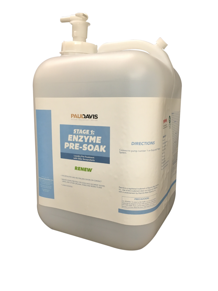 PAUL DAVIS RENEW STAGE 1 ENZYME PRE-SOAK WITH ODOR ENCAPSULANTS - PAUL ...