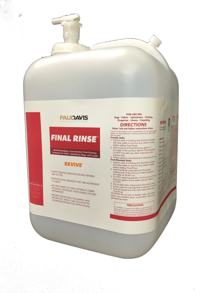 PAUL DAVIS REVIVE FINAL RINSE - PAUL DAVIS